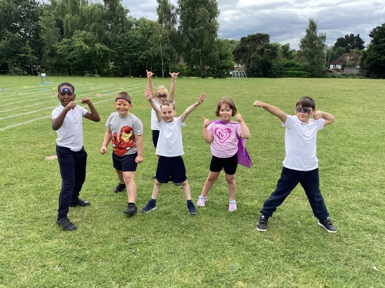 Evolution Academy Trust - Super heroes unite for SEND sports day
